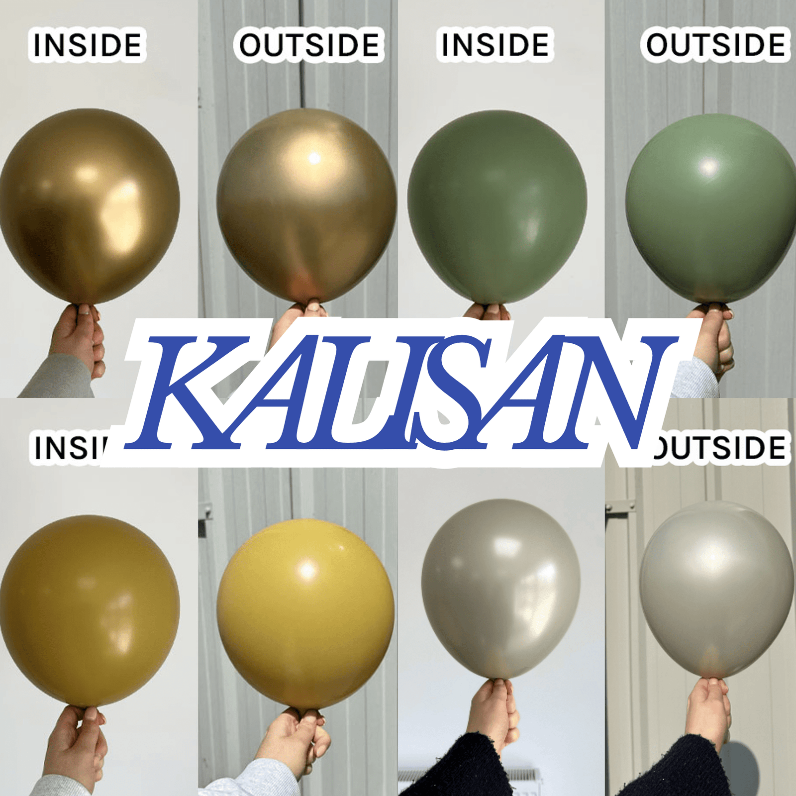 Kalisan Balloons | Latex, Macaron, Retro & Mirror